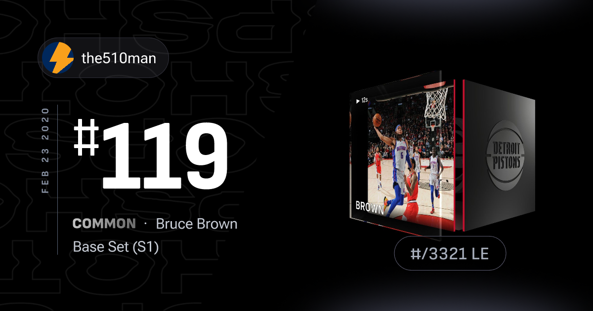 Bruce Brown advances the ball in transition for slam - Owned by ...