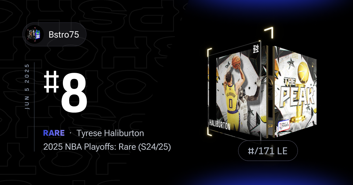 NBA Finals Comeback Ends in Haliburton Glory - Owned by Bstro75 | NBA ...