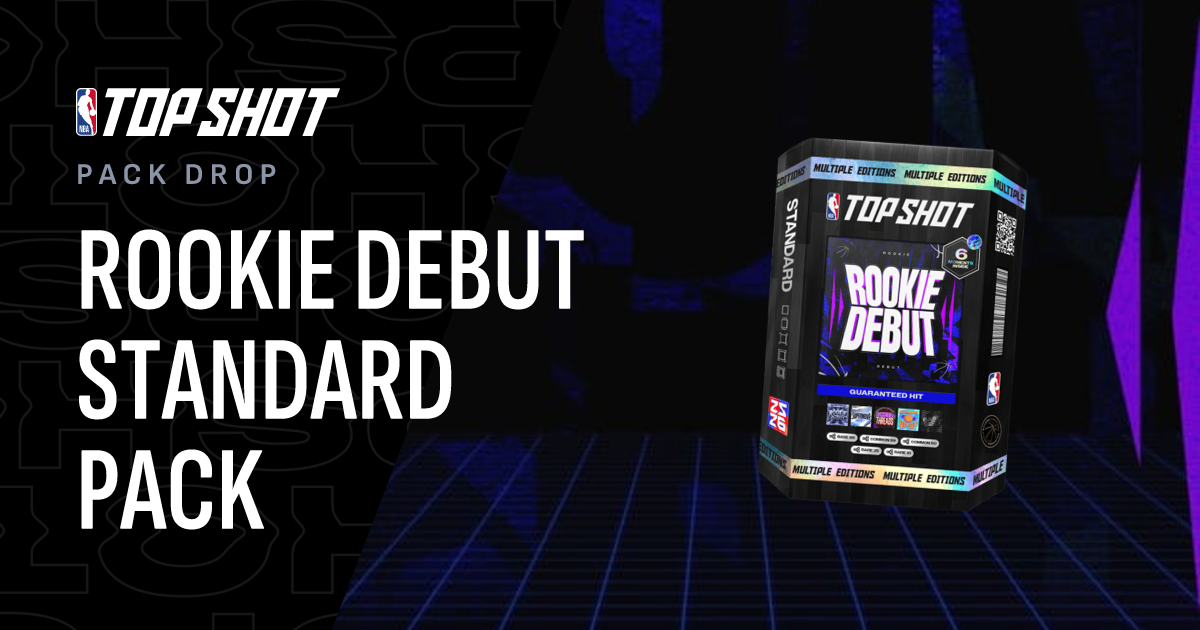 Rookie Debut Standard Pack | NBA Top Shot
