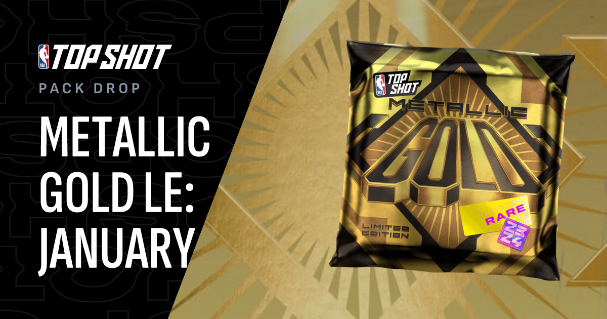 Metallic Gold LE: January | NBA Top Shot