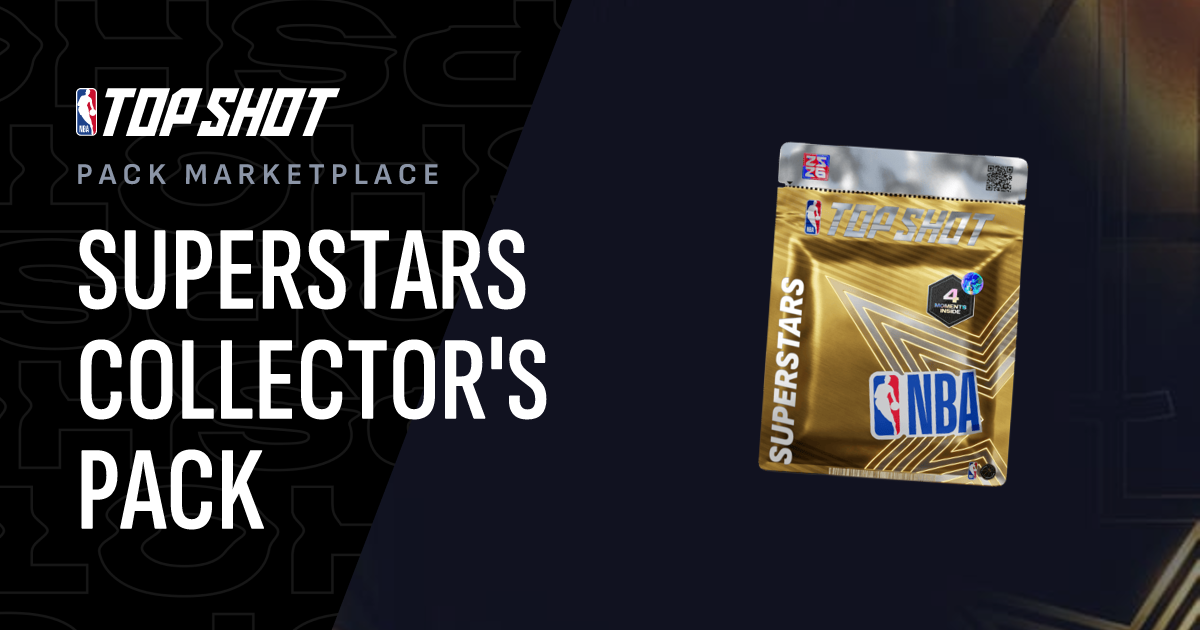 Superstars Collector's Pack on the Pack Marketplace | NBA Top Shot