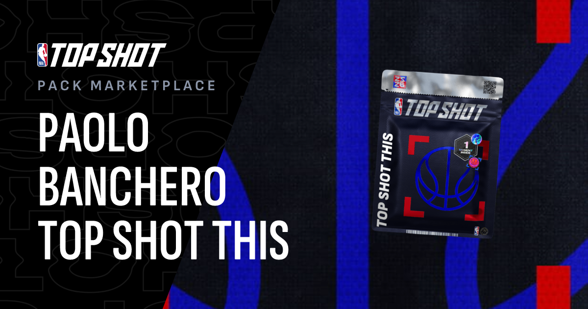 Paolo Banchero Top Shot This on the Pack Marketplace | NBA Top Shot