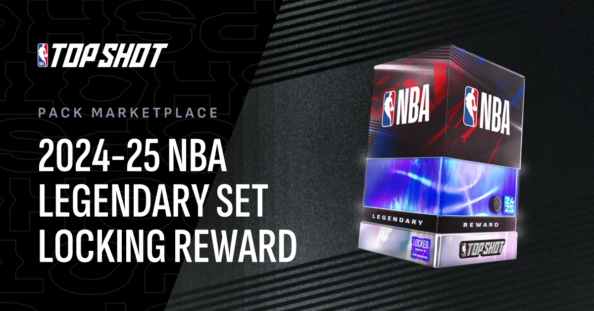 2024-25 NBA Legendary Set Locking Reward on the Pack Marketplace | NBA ...