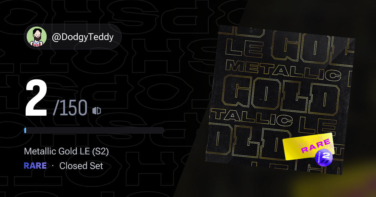 DodgyTeddy owns 3 Moment Collectibles from Set: Metallic Gold LE | NBA ...